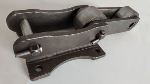 Amphibious Excavator Track Link Assembly - YUTANI